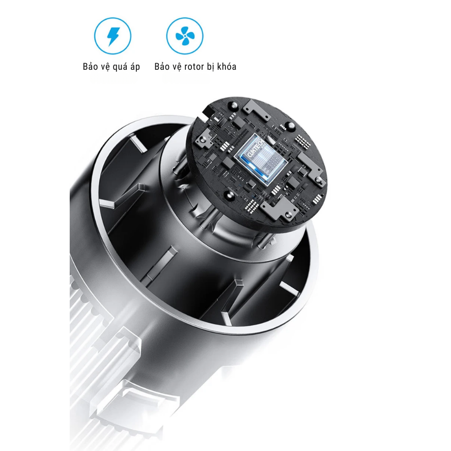 Quạt mini Cuktech CP Mini Fan Turbo Charged (BF01) - Tây Nam Tech